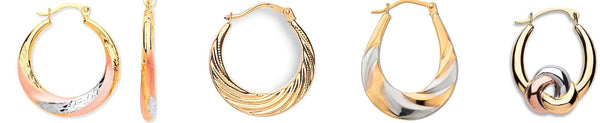 Creole hoop earrings, creole earrings, DEMI+CO - DEMI+CO Jewellery